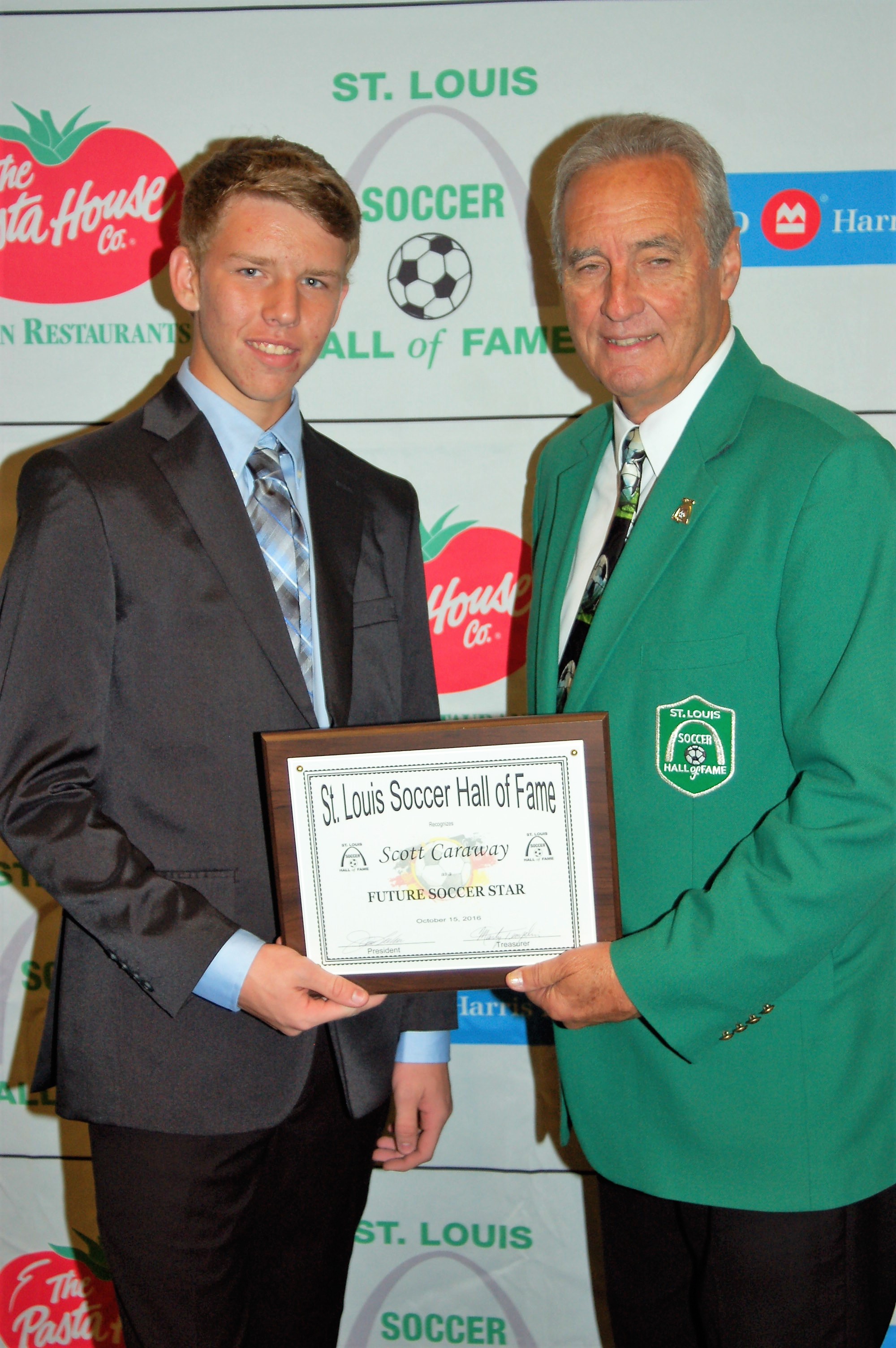 2016 Induction Banquet - St. Louis Soccer Hall of Fame