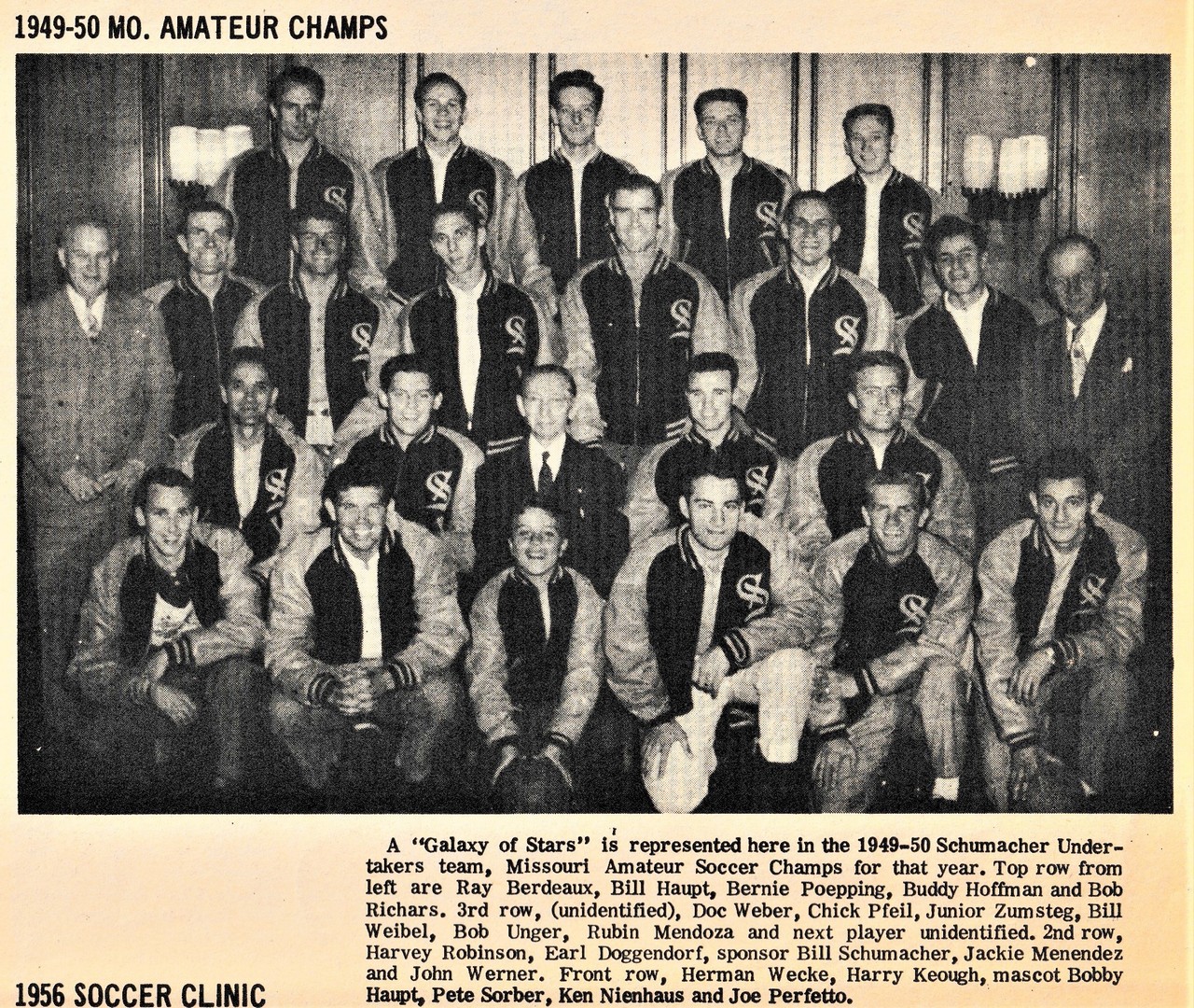 Keough, Harry 1972 - St. Louis Soccer Hall of Fame