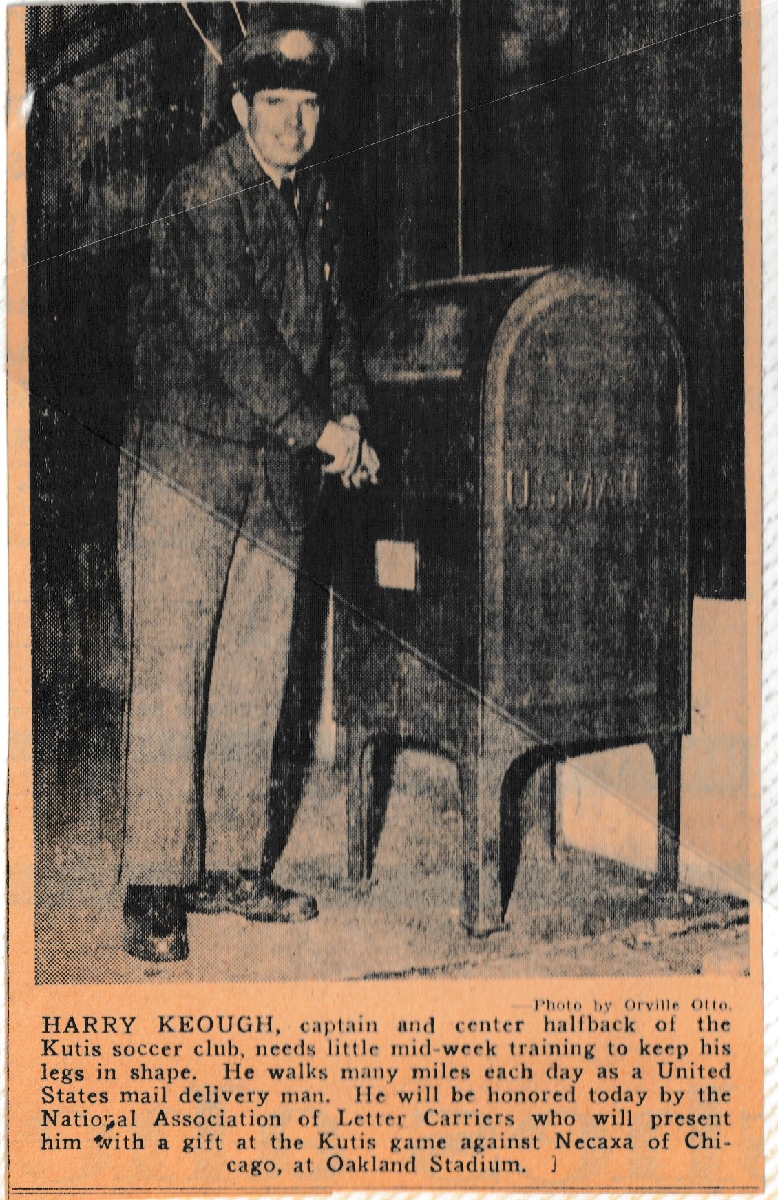 Keough, Harry 1972 - St. Louis Soccer Hall of Fame