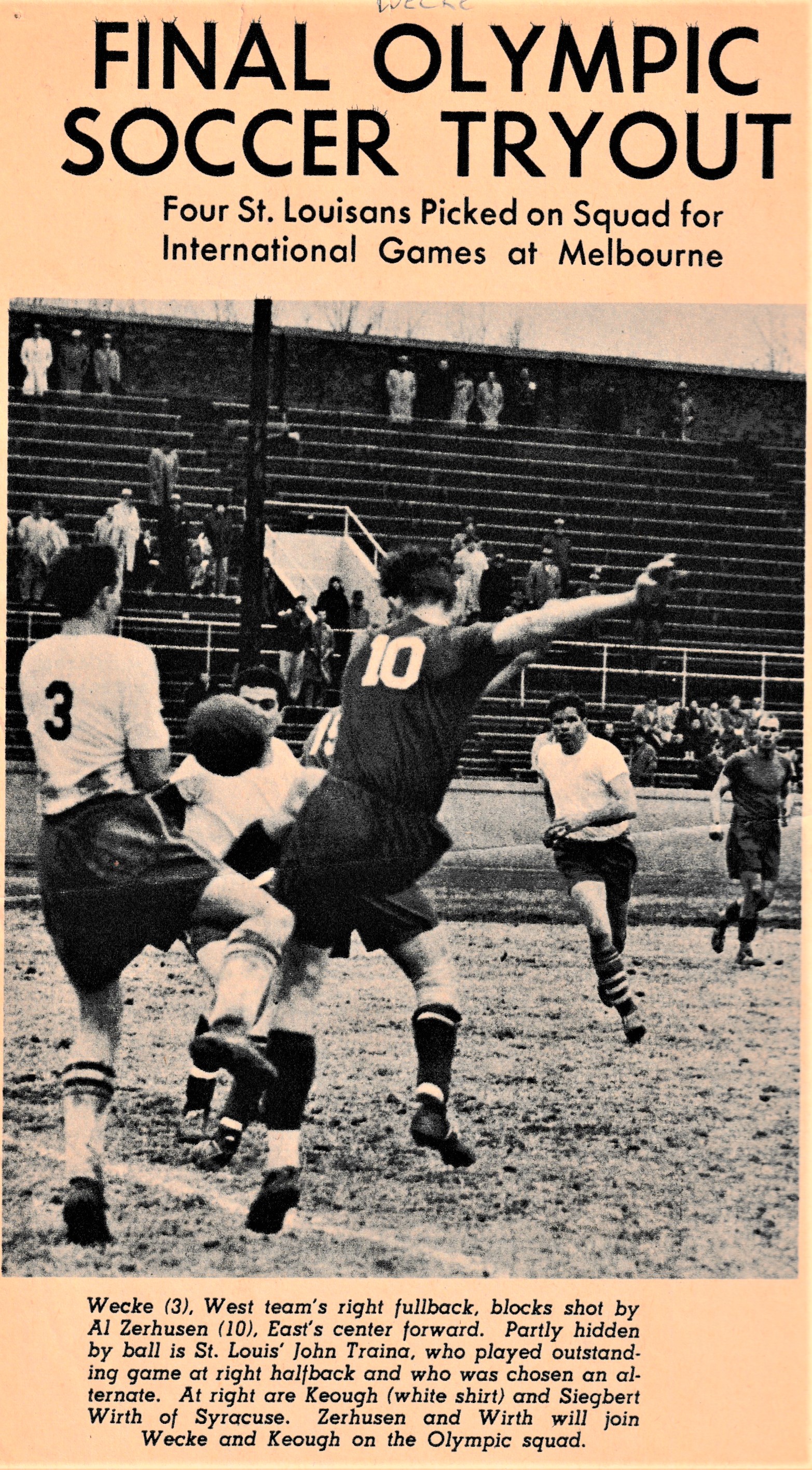Keough, Harry 1972 - St. Louis Soccer Hall of Fame