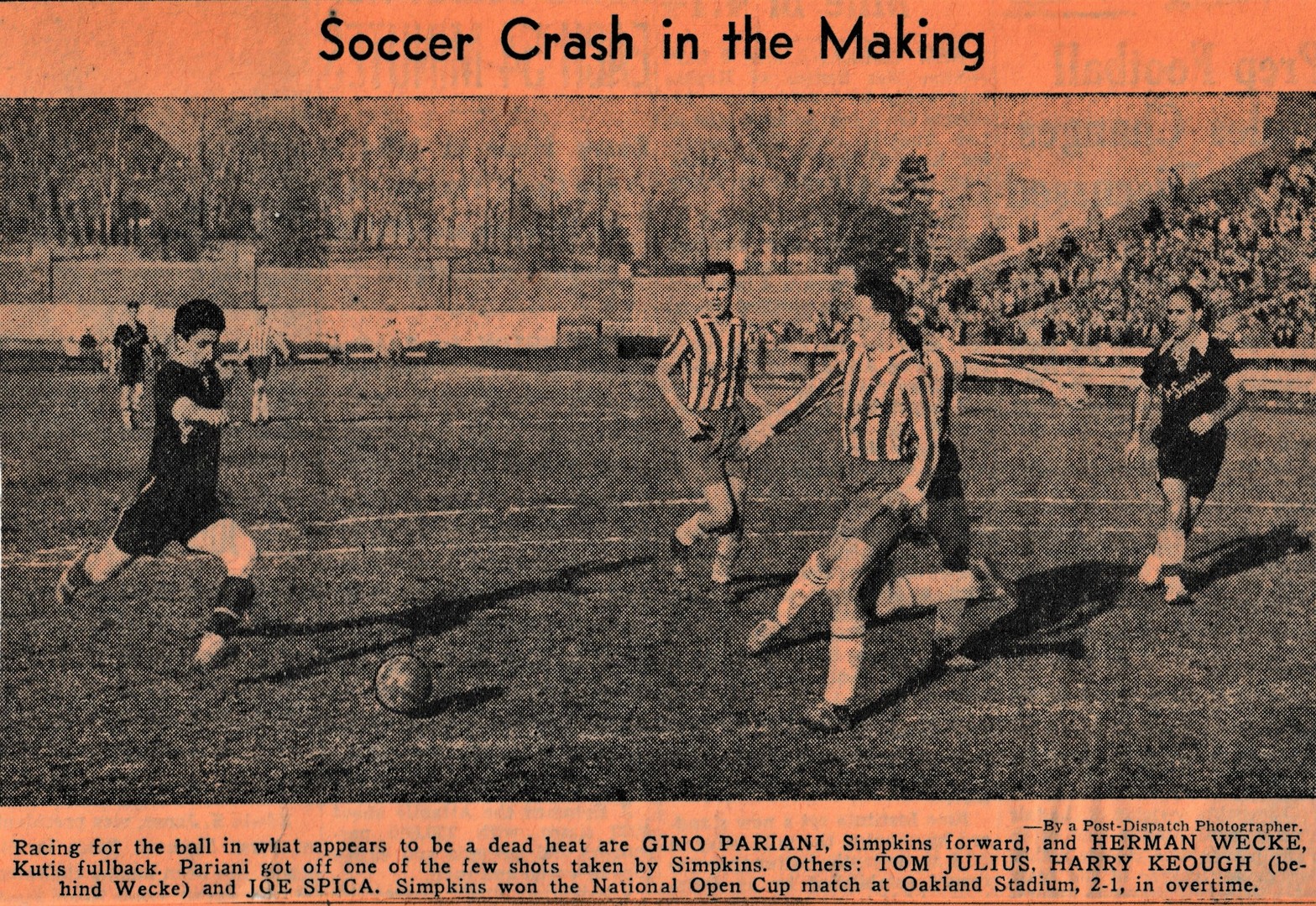 Keough, Harry 1972 - St. Louis Soccer Hall of Fame