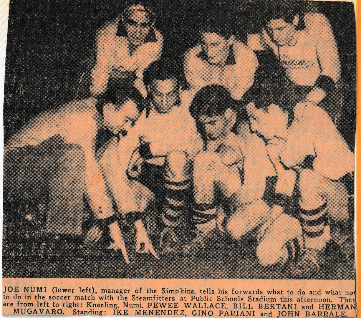 Wallace, Frank "Pee Wee" 1975 - St. Louis Soccer Hall of Fame