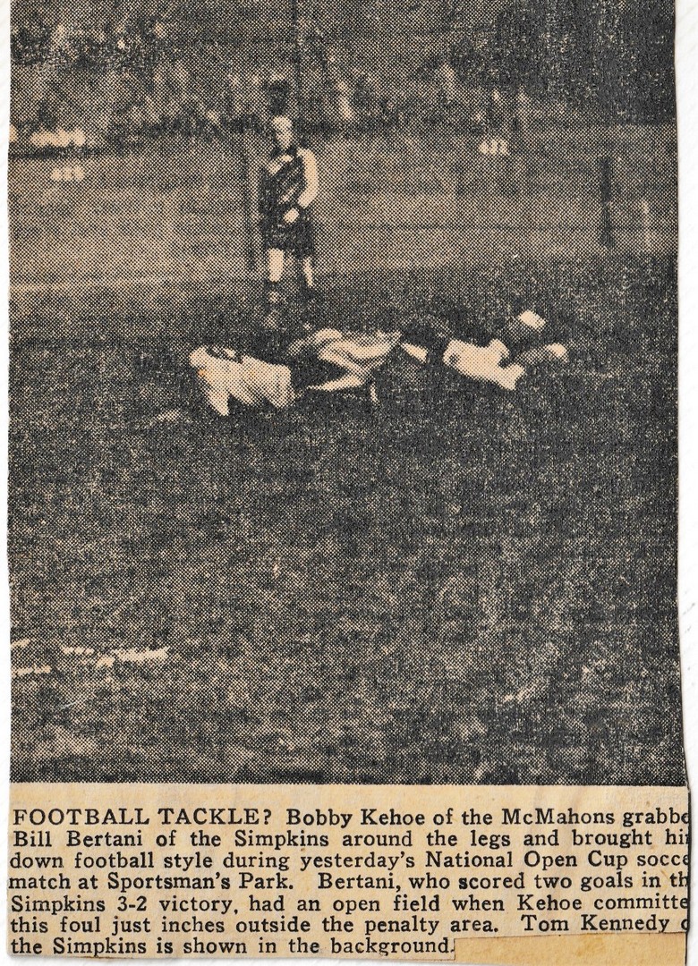 Kehoe, Bob 1983 - St. Louis Soccer Hall of Fame