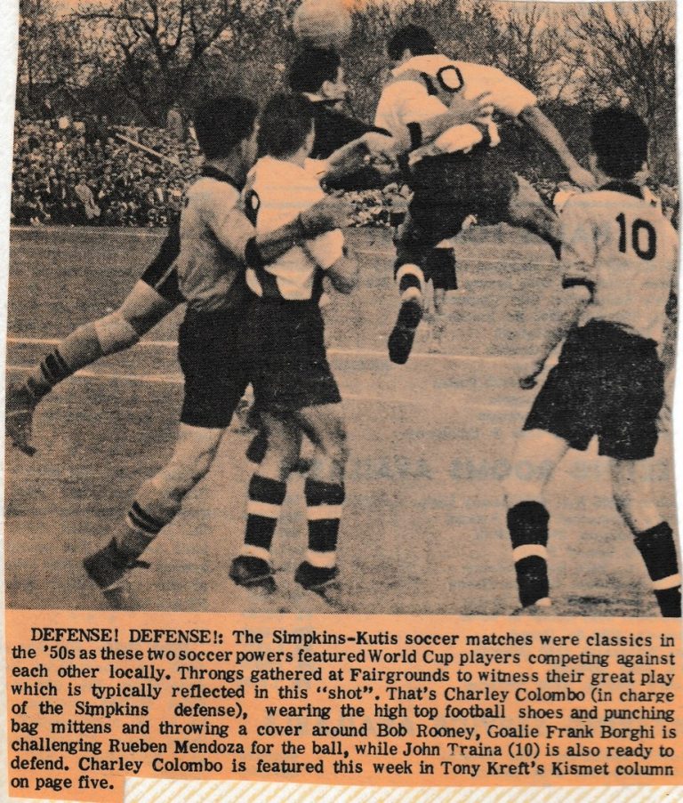 Colombo, Charlie 1975 - St. Louis Soccer Hall of Fame