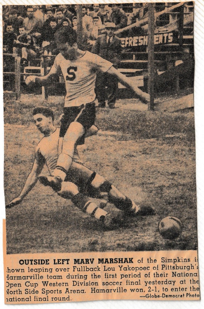 Marshak, Marvin "Buddy" 1989 - St. Louis Soccer Hall of Fame