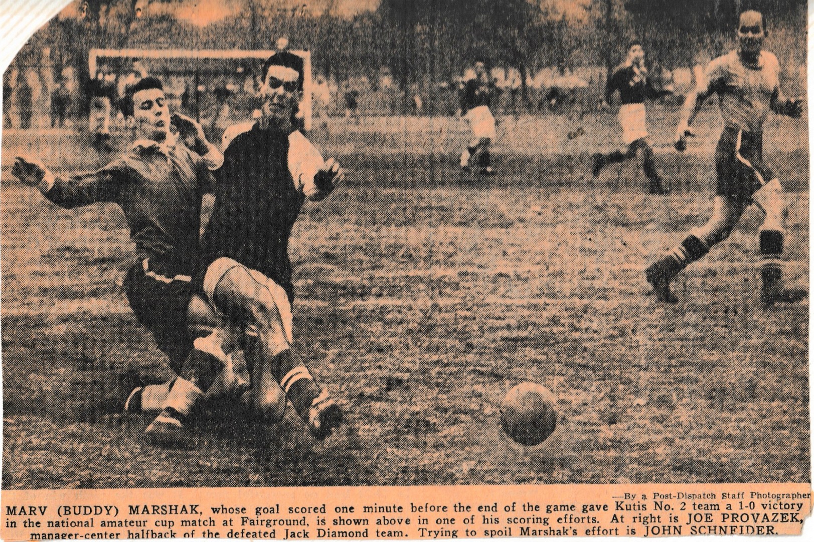 Marshak, Marvin "Buddy" 1989 - St. Louis Soccer Hall of Fame