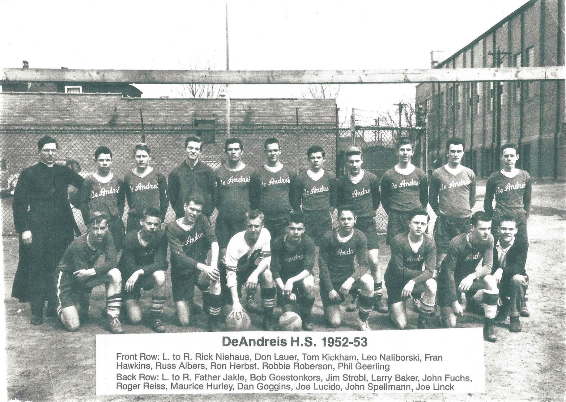 Kickham, Tom 1996 - St. Louis Soccer Hall of Fame