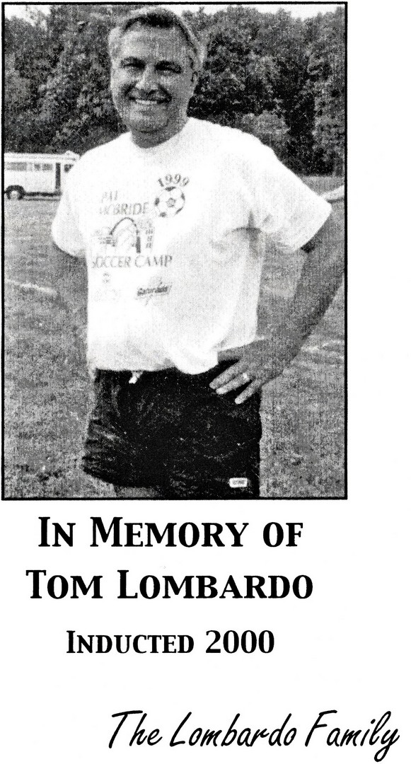 Lombardo, Tom 2000 - St. Louis Soccer Hall of Fame
