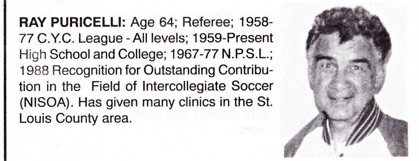 1996 Inductees - St. Louis Soccer Hall of Fame