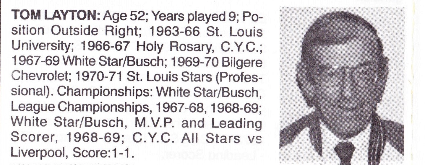 1996 Inductees - St. Louis Soccer Hall of Fame