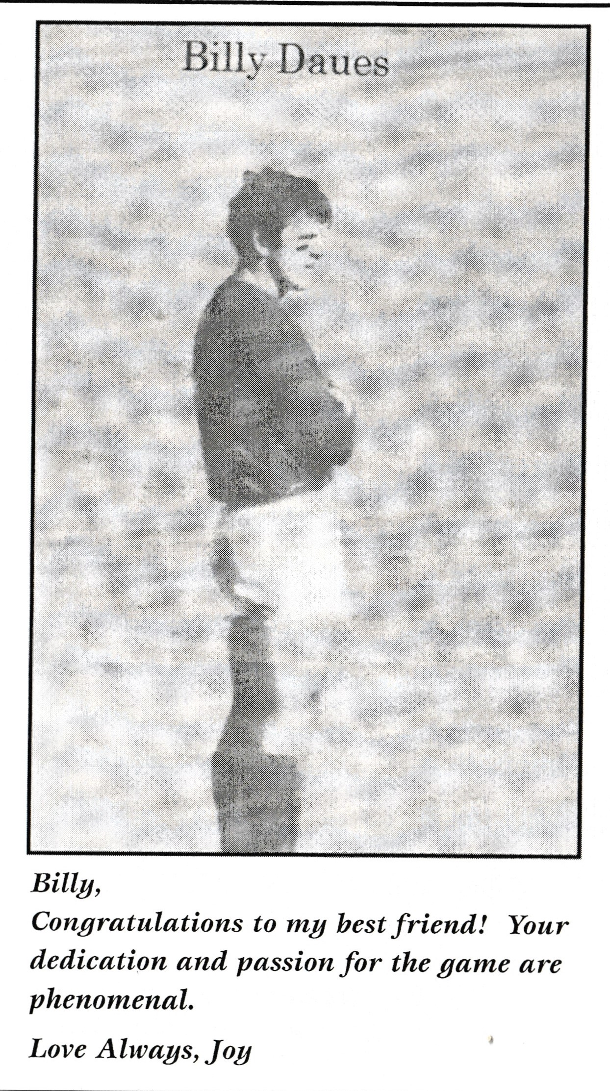 Daues, Bill 2008 - St. Louis Soccer Hall of Fame