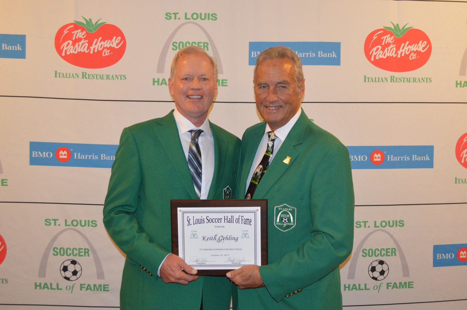 2017 Induction Banquet - St. Louis Soccer Hall of Fame