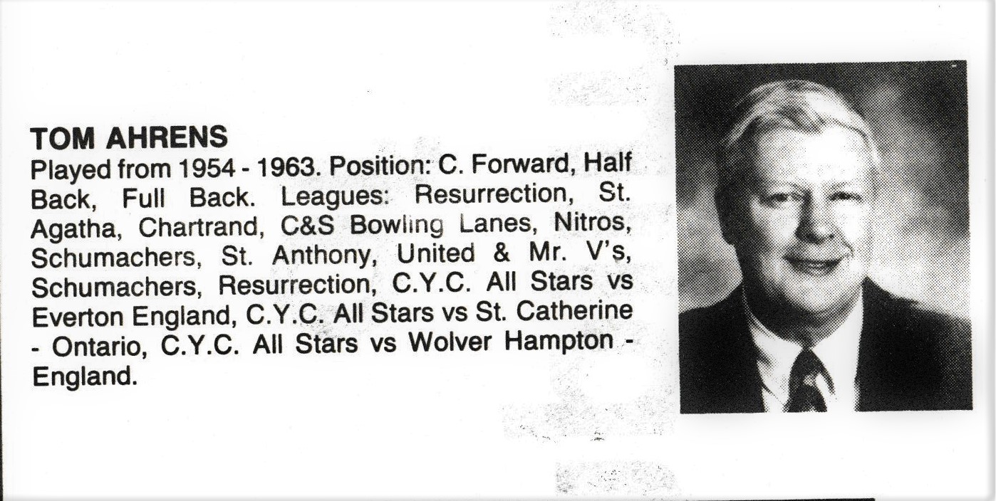 1993 Inductees - St. Louis Soccer Hall of Fame