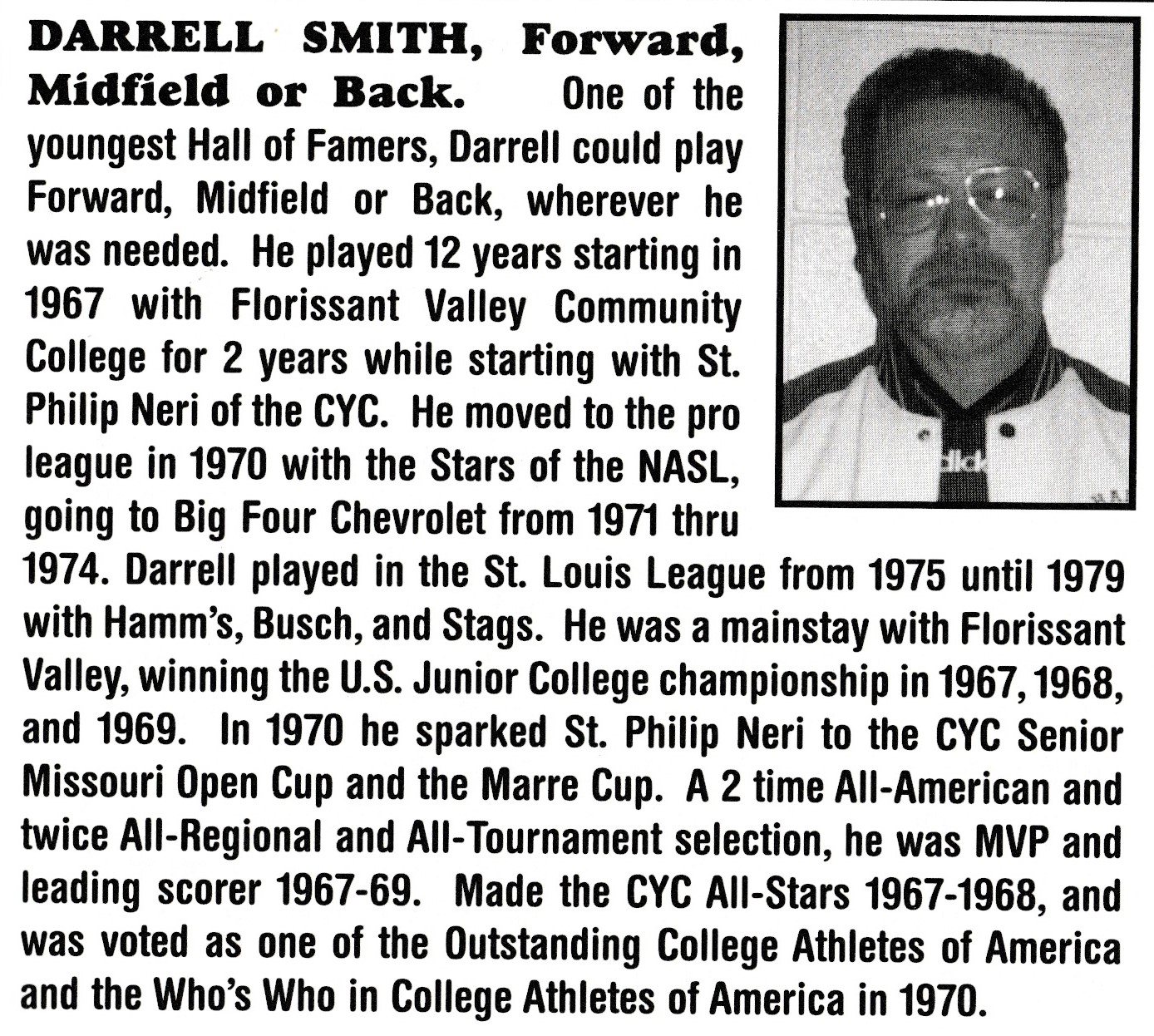 2000 Inductees - St. Louis Soccer Hall of Fame