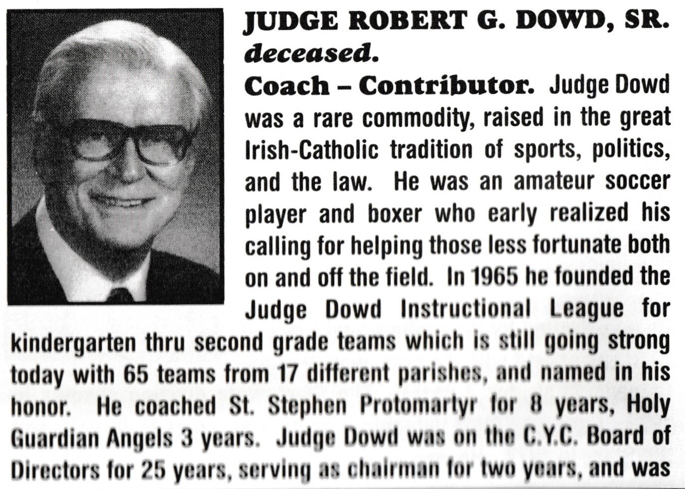 2001 Inductees - St. Louis Soccer Hall of Fame