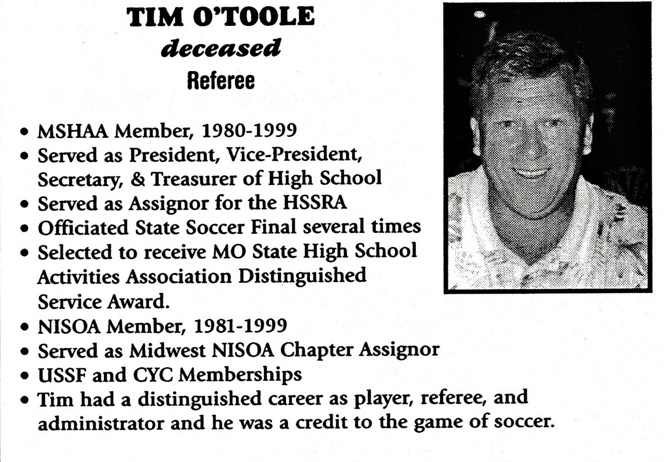2005 Inductees - St. Louis Soccer Hall of Fame