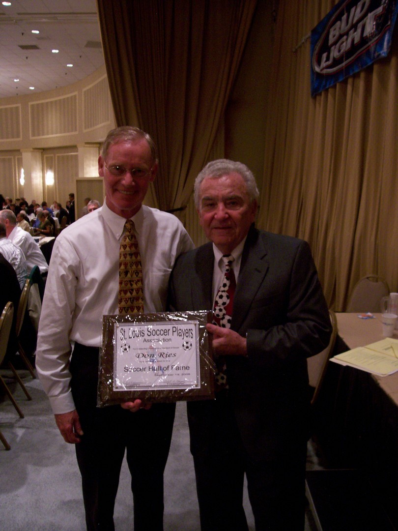 2008 Induction Banquet - St. Louis Soccer Hall of Fame