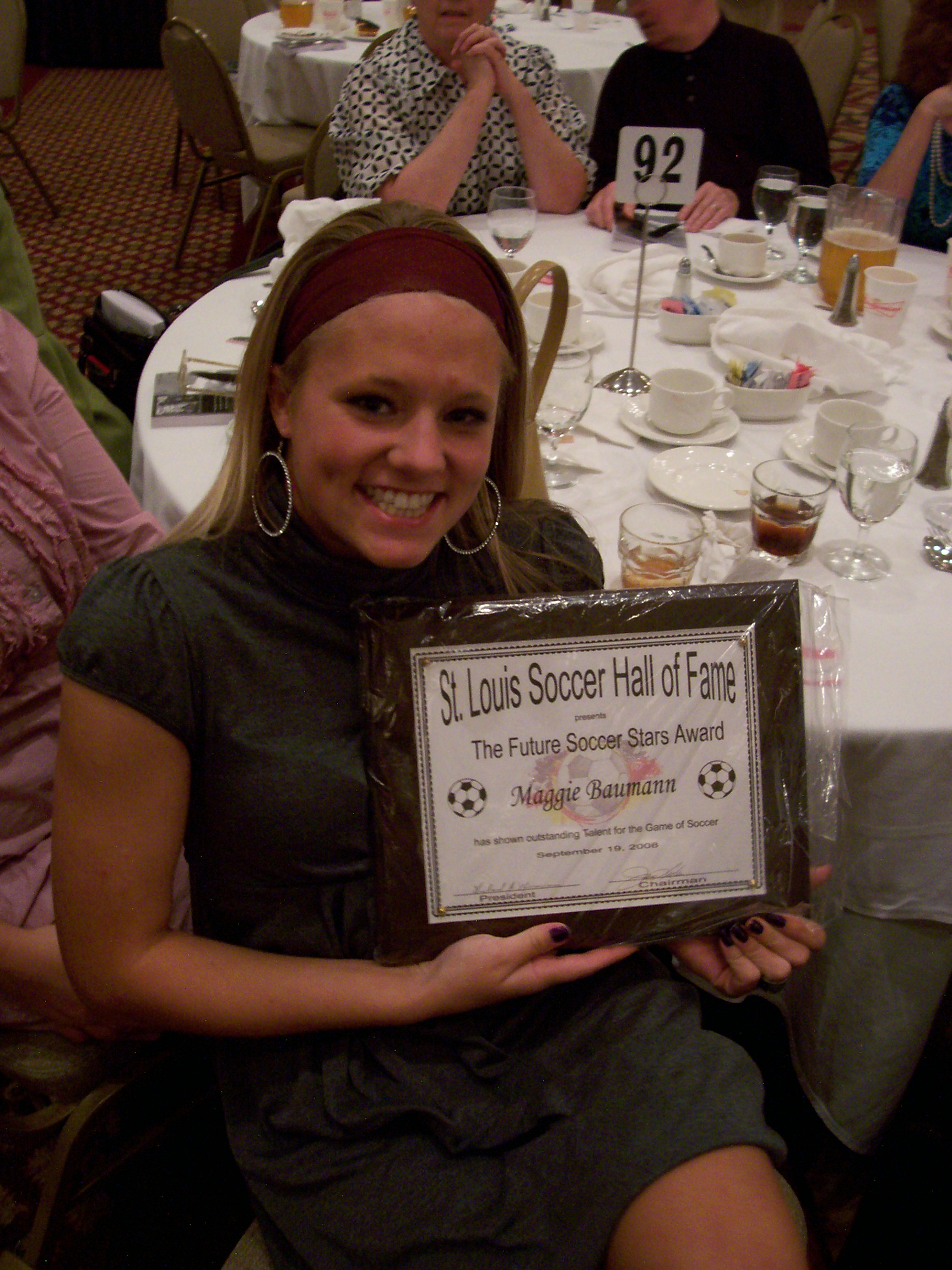 2008 Induction Banquet - St. Louis Soccer Hall of Fame