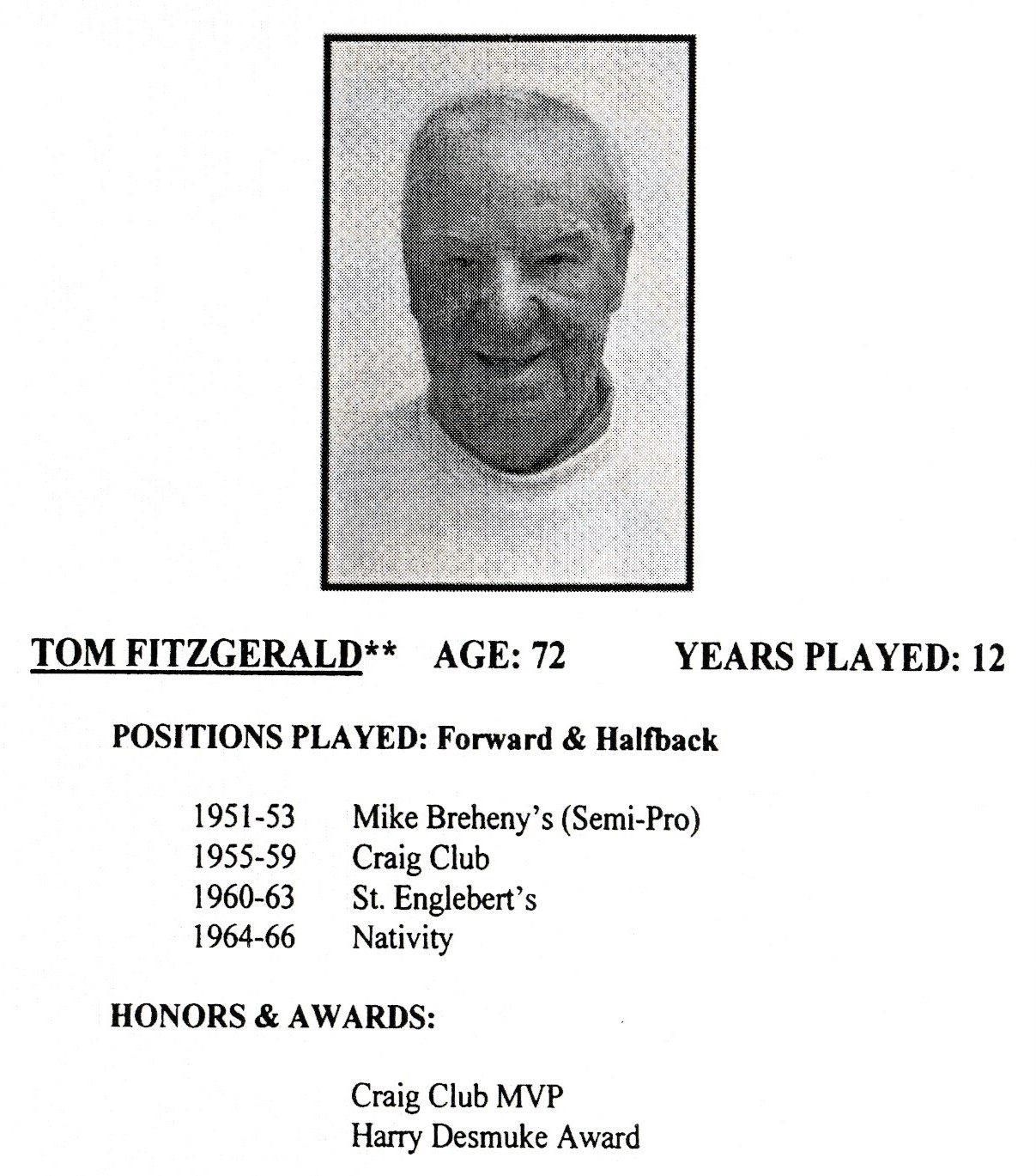 2008 Inductees - St. Louis Soccer Hall of Fame