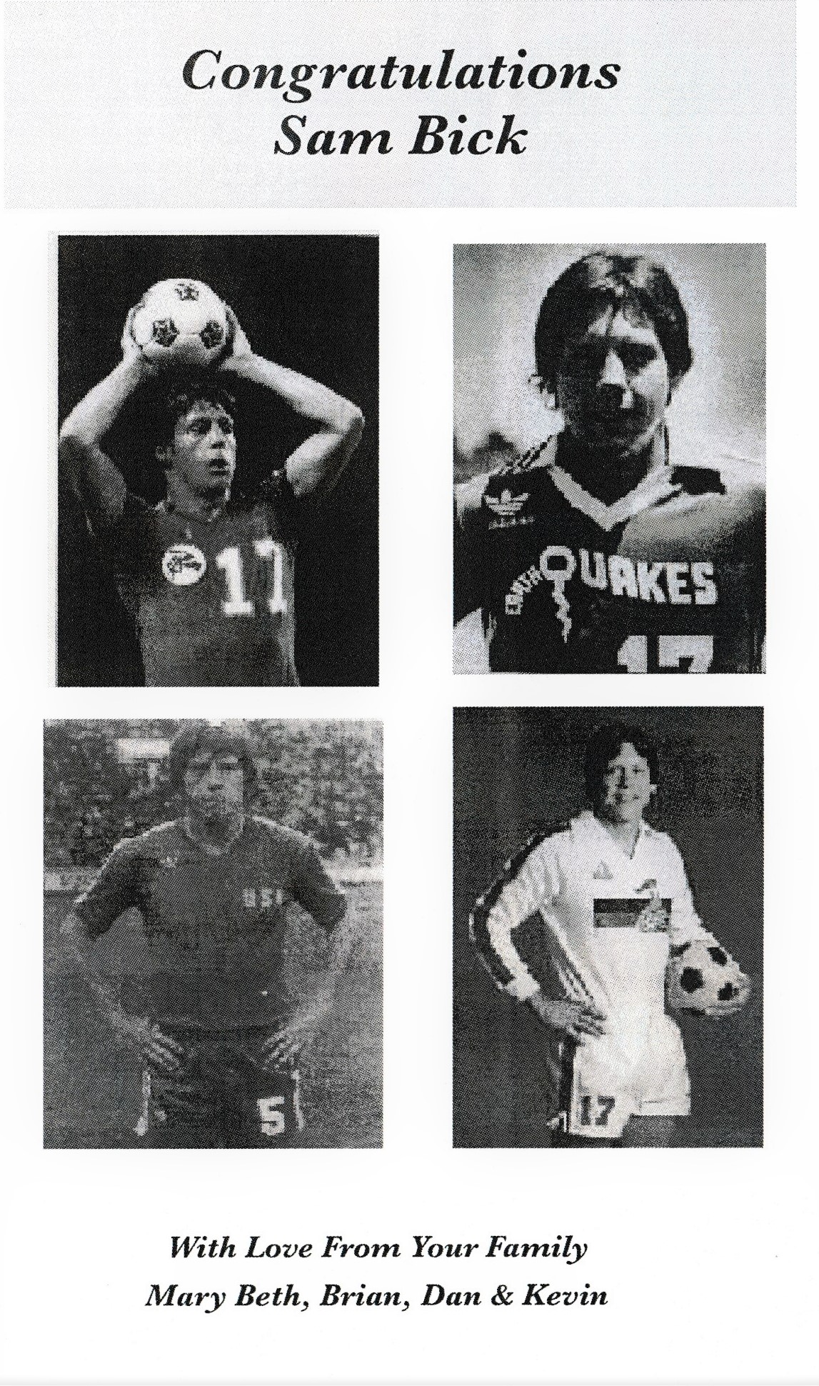 Bick, Sam 2017 - St. Louis Soccer Hall of Fame